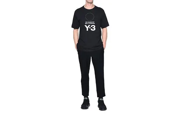 Adidas Y-3 Yohji Yamamoto Short Sleeve T-shirt