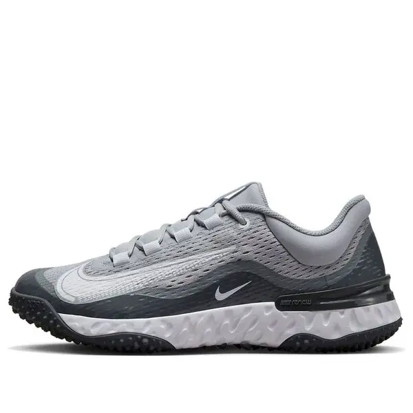 Nike Alpha Huarache Elite 4 Tf Sneakers - Wolf Grey/cool Grey/dark Grey