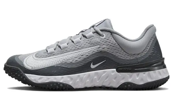 Nike Alpha Huarache Elite 4 Tf Sneakers - Wolf Grey/cool Grey/dark Grey