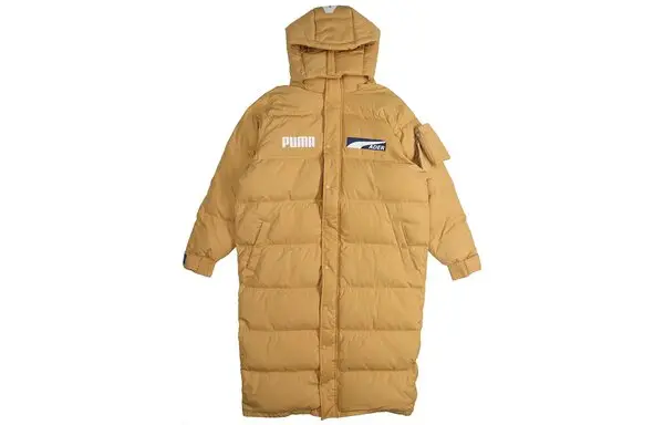 PUMA X Ader Error Down Coat - Tan/white/black