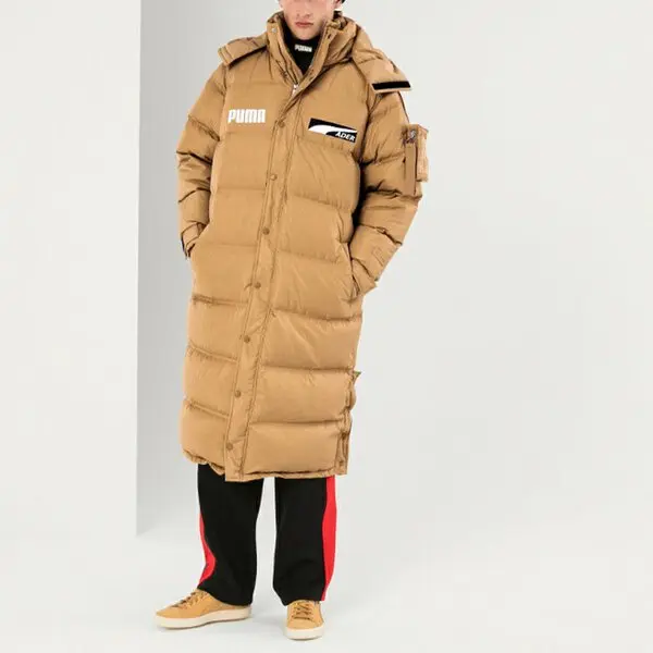 PUMA X Ader Error Down Coat - Tan/white/black