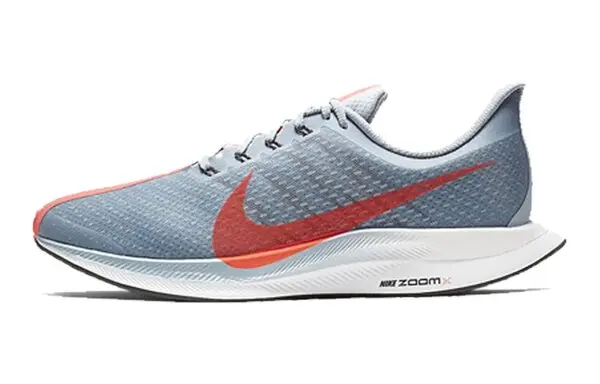 Nike Zoom Pegasus Turbo Athletic Sneakers - Grey/red