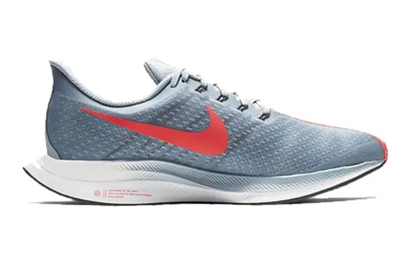 Nike Zoom Pegasus Turbo Athletic Sneakers - Grey/red