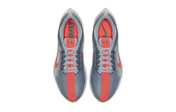 Nike Zoom Pegasus Turbo Athletic Sneakers - Grey/red
