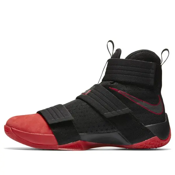 Nike Zoom Lebron Soldier 10 'un-cleated' High Top Sneakers - Black