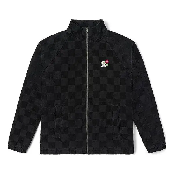 VANS Floral Cord Checker Jacket