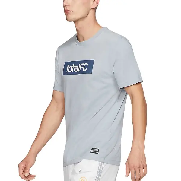 Nike F.c Dri-fit Graphic Soccer T-shirt 'grey