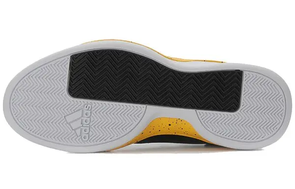 Adidas Pro Adversary Low Top Sneakers - Black/yellow