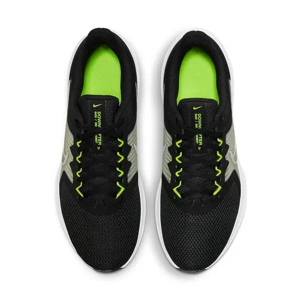 Nike Downshifter 11 Athletic Sneakers - Black/yellow