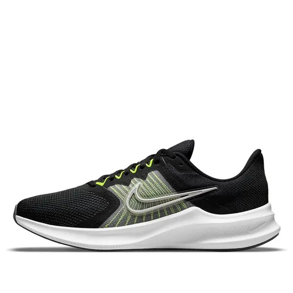 Nike Downshifter 11 Athletic Sneakers - Black/yellow