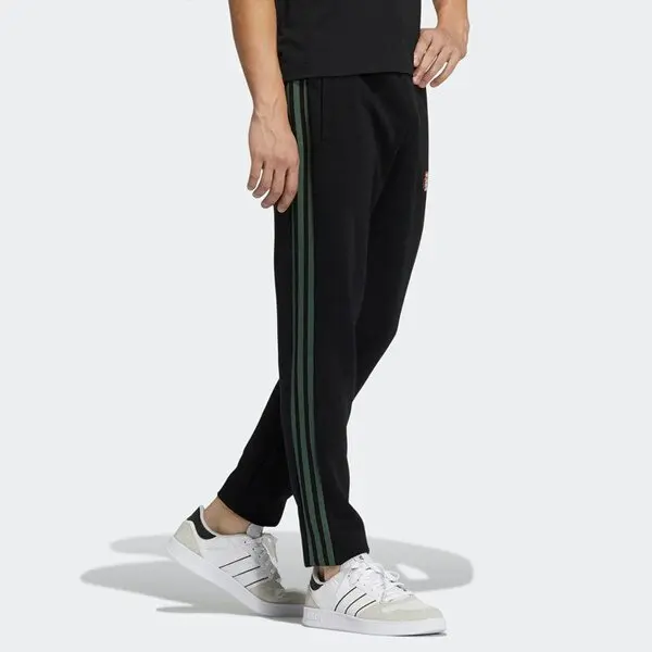 Adidas Ssfv5 Lw Tp Graffiti Printing Stripe Knit Sports Pants
