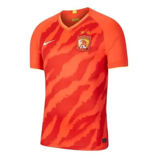 Nike 2020 Guangzhou Evergrande Taobao Shirt Red - Orange