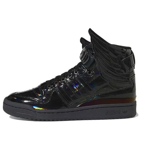 Adidas Jeremy Scott X Forum Wings 4.0 High Top Sneakers - Black