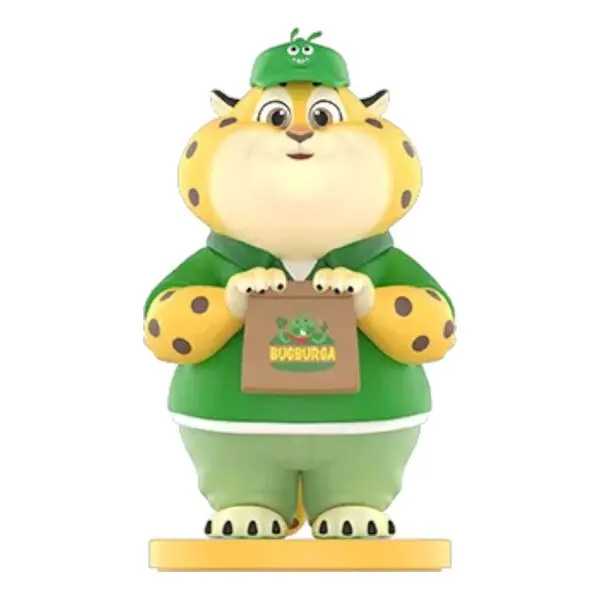 POP MART Disney Zootopia Next Adventure Figures: Officer Clawhauser - Multi-color