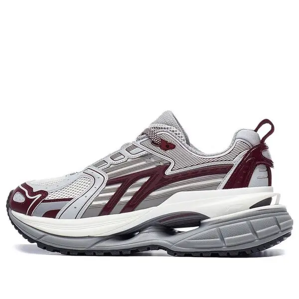 LI-NING Starlit 5 "grey Red - Grey/red/white