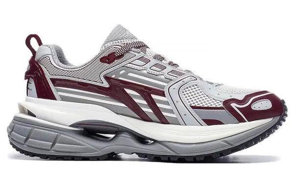 LI-NING Starlit 5 "grey Red - Grey/red/white