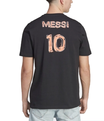 Adidas Messi Football Icon Graphic Tee