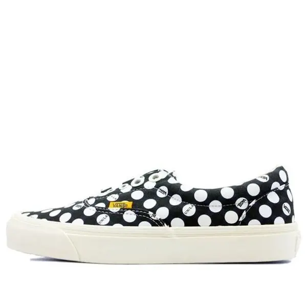 VANS Union X Og Era Lx Polka Dot Canvas Sneakers - Black/white