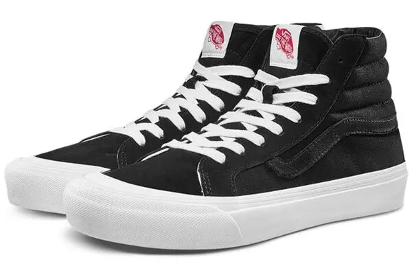 VANS Og Style 138 Lx Checkerboard High Top Sneakers - Black