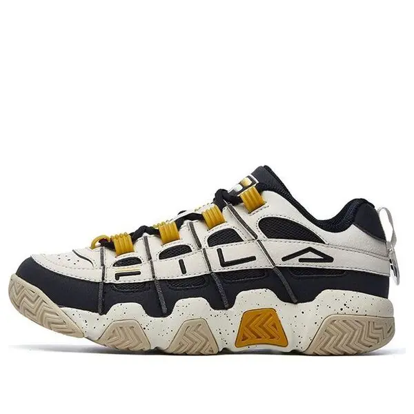 FILA Barricade Low Sneakers - White/black/yellow