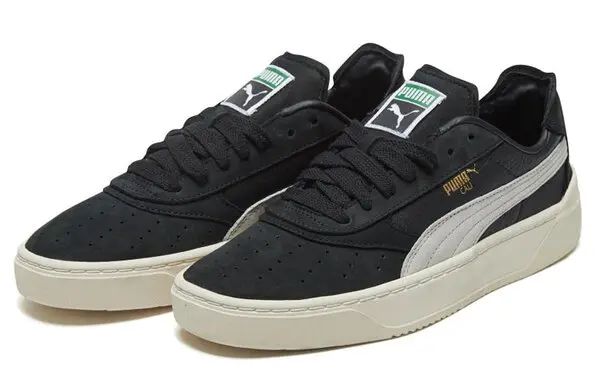 PUMA Cali-0 Vintage Low Top Sneakers - Black