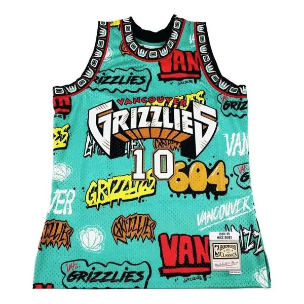 Mitchell & Ness Memphis Grizzlies Graphic Basketball Vest - Default Colorway