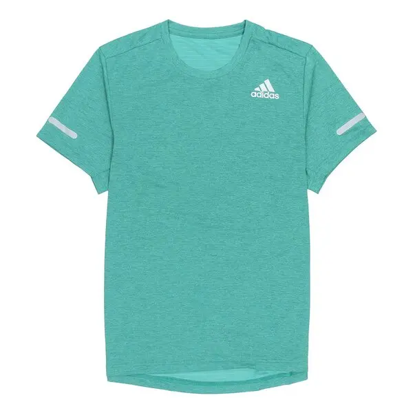 Adidas Elevate Train T Training Sports Quick Dry Short Sleeve - Green