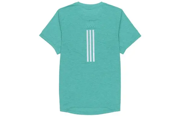 Adidas Elevate Train T Training Sports Quick Dry Short Sleeve - Green