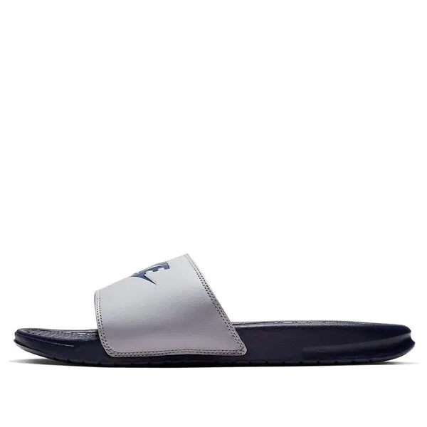 Nike Benassi Jdi Slide Sandals - Grey/blue