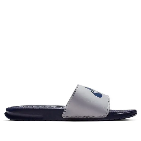 Nike Benassi Jdi Slide Sandals - Grey/blue