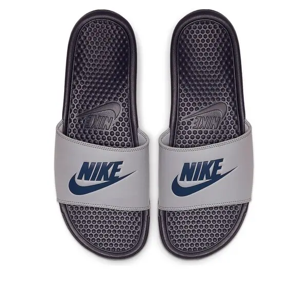 Nike Benassi Jdi Slide Sandals - Grey/blue