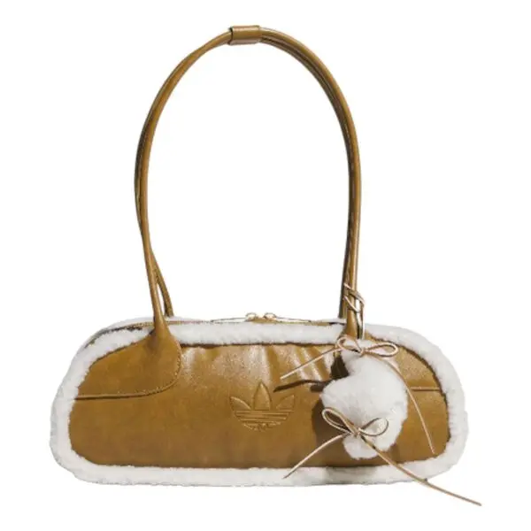 Adidas Wide Shoulder Bag - Bronze Strata/off White