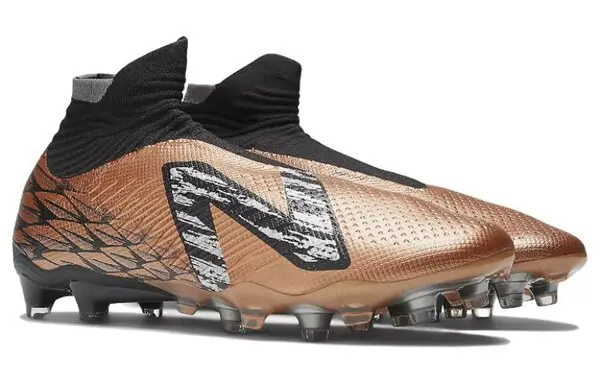 NEW BALANCE Tekela V4 Pro Fg Soccer Cleats - Copper/black/silver