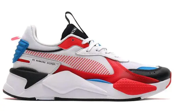 PUMA Rs-x Lights Athletic Sneakers - White/red/blue