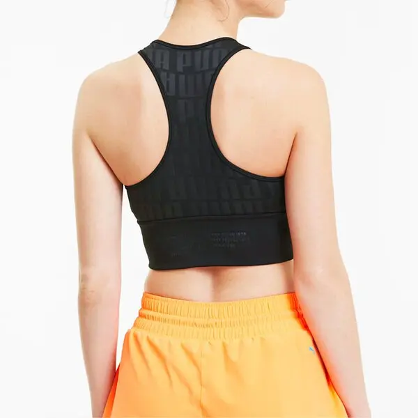 PUMA Mid Impact Bra Top 'black