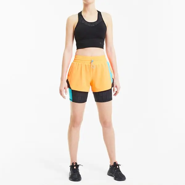 PUMA Mid Impact Bra Top 'black