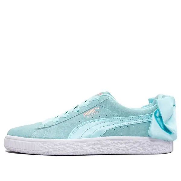 PUMA Suede Bow Sneakers - Turquoise
