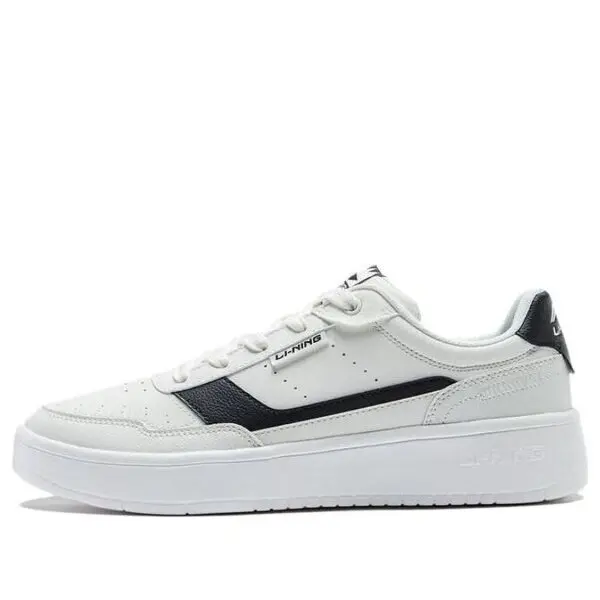 LI-NING Qingyi Skate Shoes - White/black