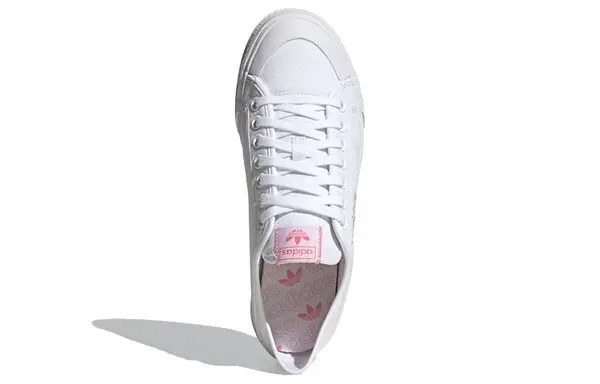 Adidas Nizza Low "halo Amber" Sneakers - White