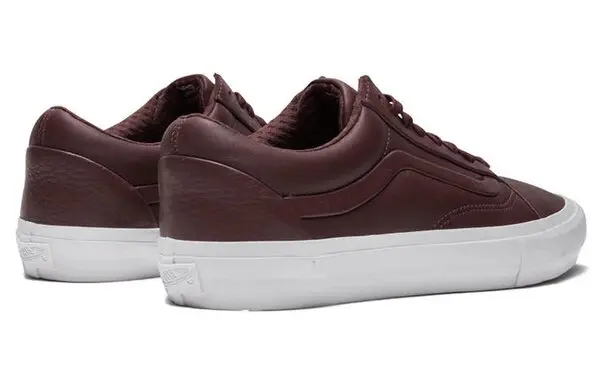 VANS Old Skool St Lx 'stitch & Turn' Sneakers - Wine Red