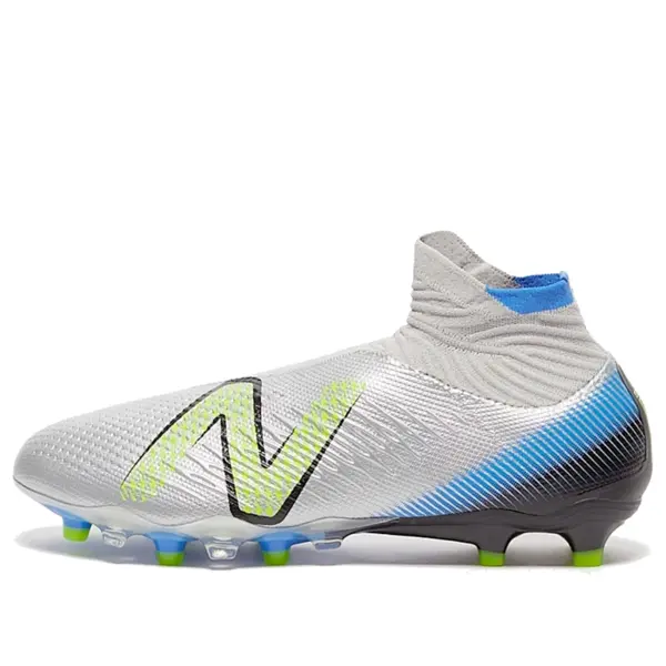 NEW BALANCE Tekela V4 Pro Fg 'headline Taker Pack' Soccer Cleats - Silver/black/bright Lapis