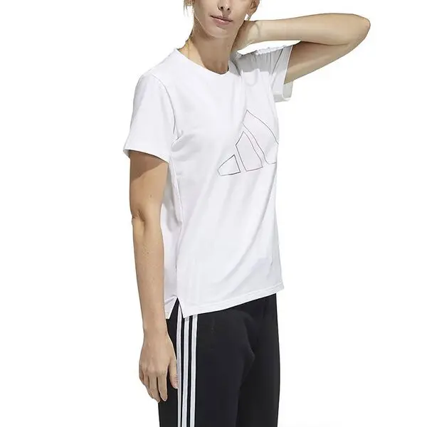 Adidas Fi Mountain Logo White T-shirt