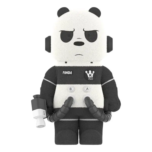 POP MART Mega Space Molly 400% We Bare Bears Panda Collectible - Multi-color