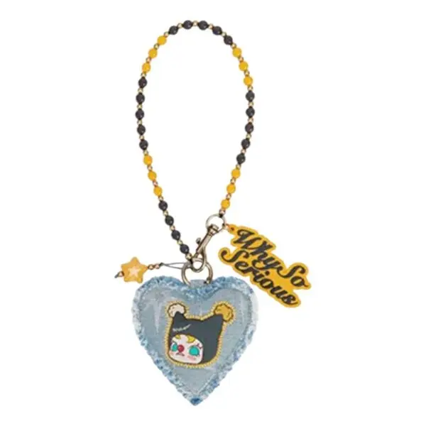POP MART Why So Serious" Chain String Puppet Charm - Multi-color