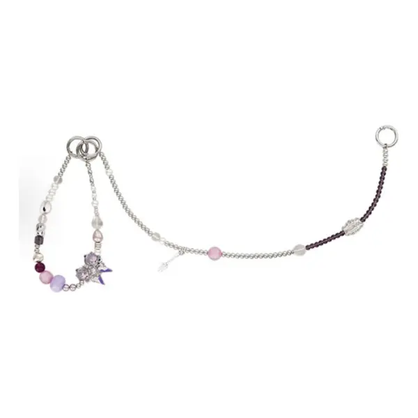 POP MART Skullpanda The Feast Begins Series Multifunctional Pendant 'the Grape Scissors - Multi-color