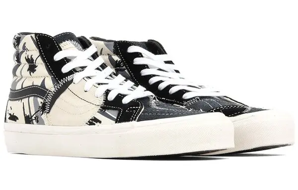 VANS Sk8-hi Lx 'bricolage' High Top Sneakers - Black