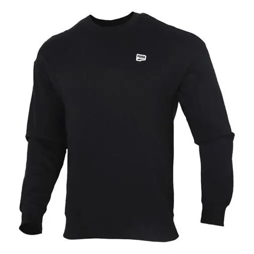 PUMA Downtown Crew Pullover - Black