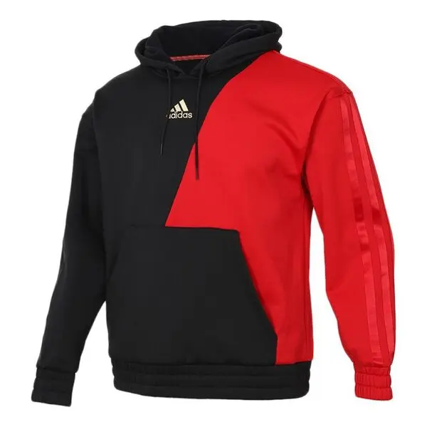 Adidas Dame Sweat Hooded Long Sleeve - Blackredmulti-color