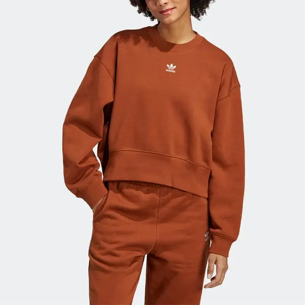 Adidas Originals Logo Crewneck Sweatshirt - Dust Rust