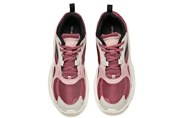 ANTA Running Series Low Top Sneakers - Red/pink/white